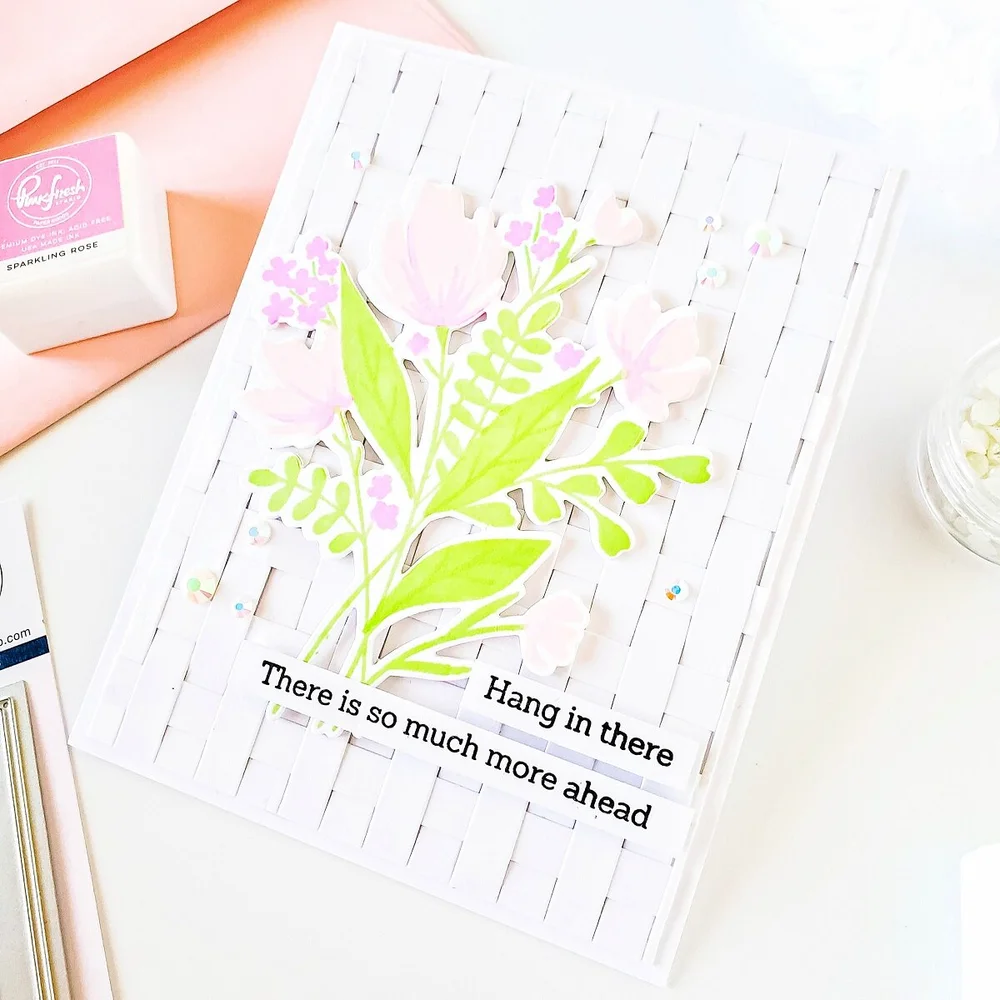 Modern Floral and Woven Patterns┃Inspiration Cards — CARDSANDCRAFTSBYYAZ
