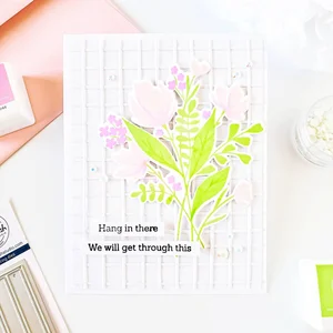 Modern Floral and Woven Patterns┃Inspiration Cards — CARDSANDCRAFTSBYYAZ