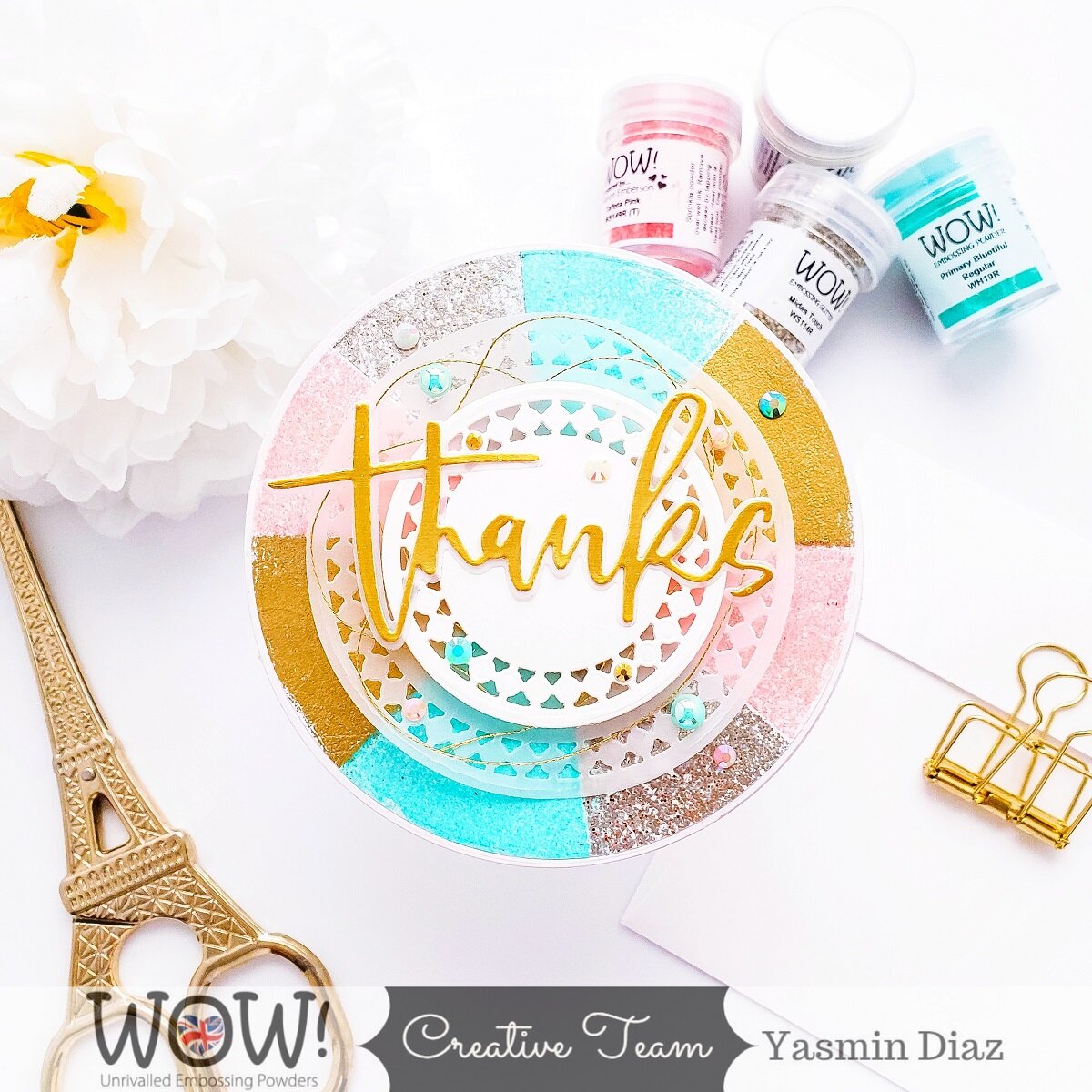 WOW! EP Repeat Patterns Challenge┃Shaped Color Wheel Inspiration Card ...