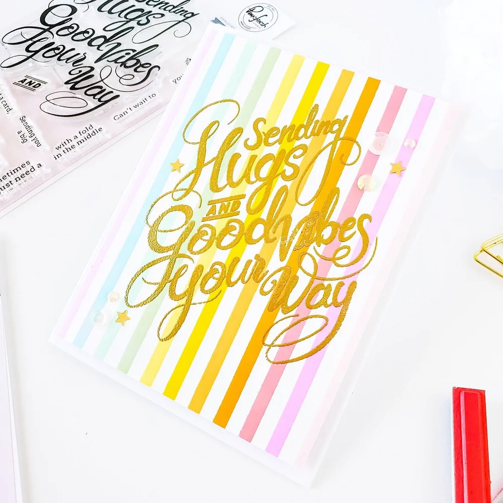 Pop Out Diagonal & Straight Stripes┃ Inspiration Cards ...
