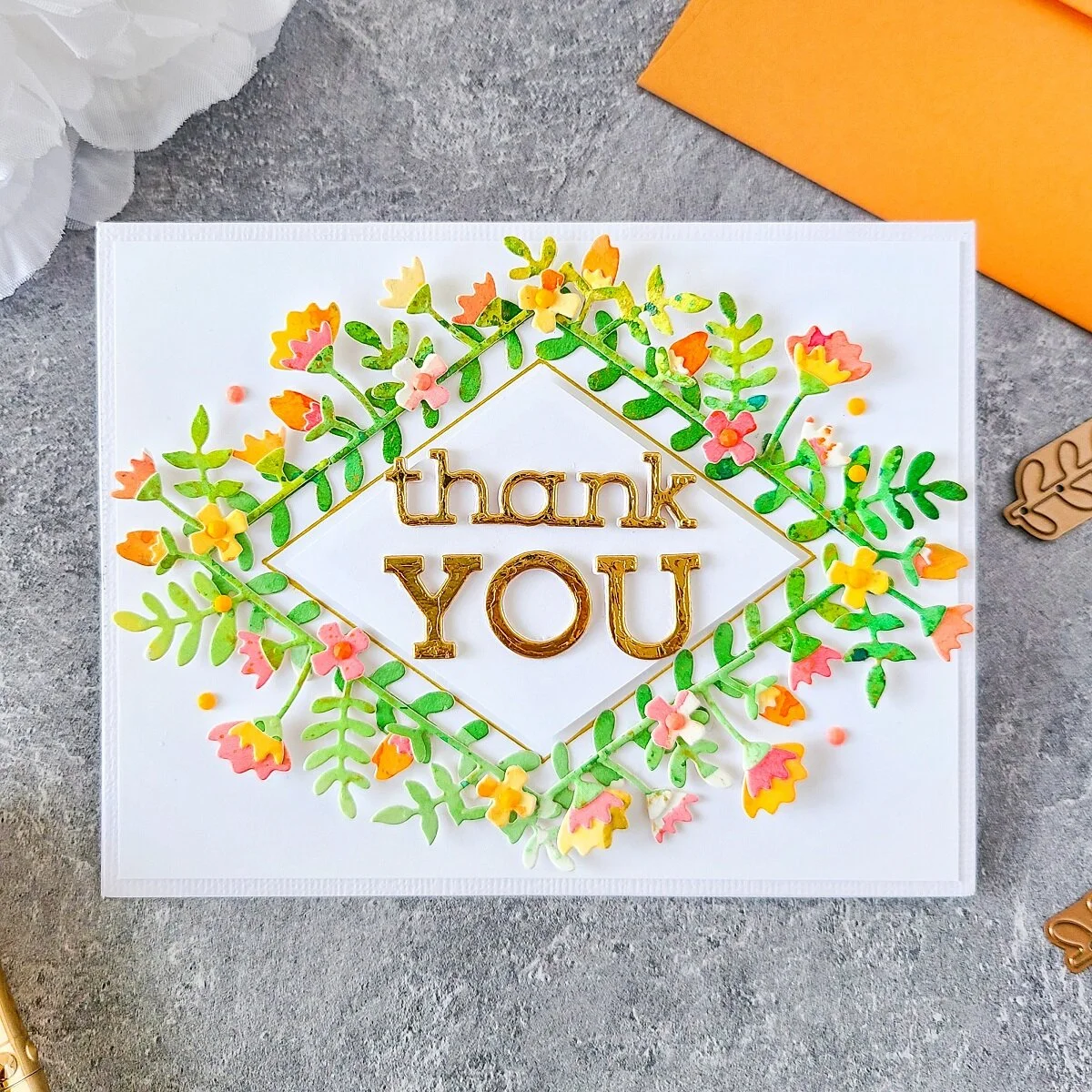 Spellbinders DOM-SEP20┃Hello & Thank You Inspiration Card ...
