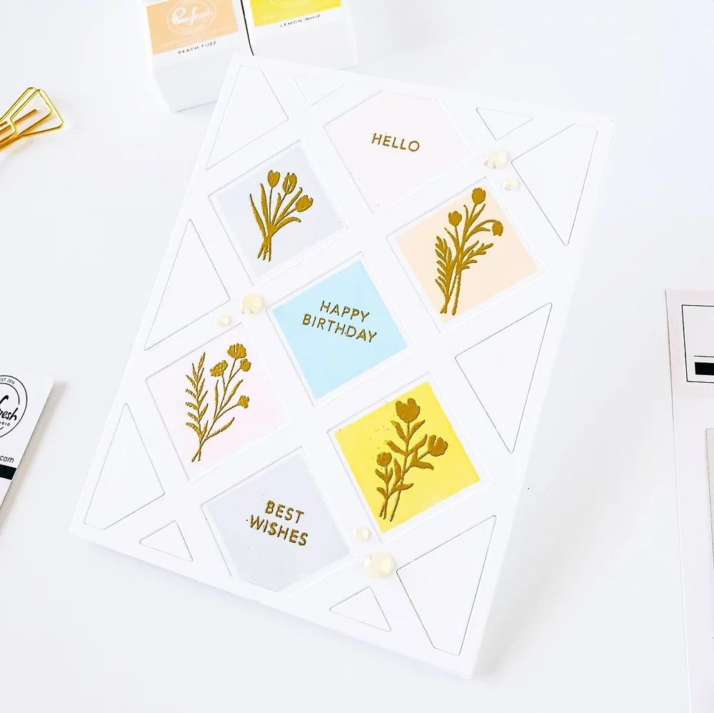 POP OUT Diamonds┃Birthday Inspiration Cards — CARDSANDCRAFTSBYYAZ