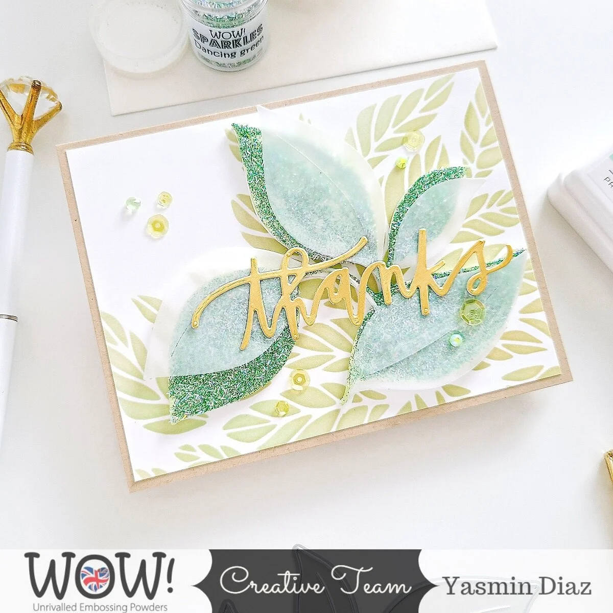 WOW! October-2020 Sparkles & Shine Challenge┃ Botanical Inspiration ...