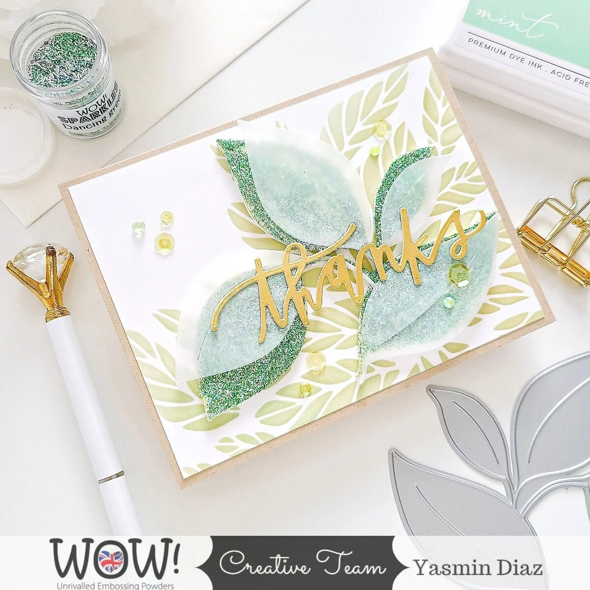 WOW! October-2020 Sparkles & Shine Challenge┃ Botanical Inspiration ...