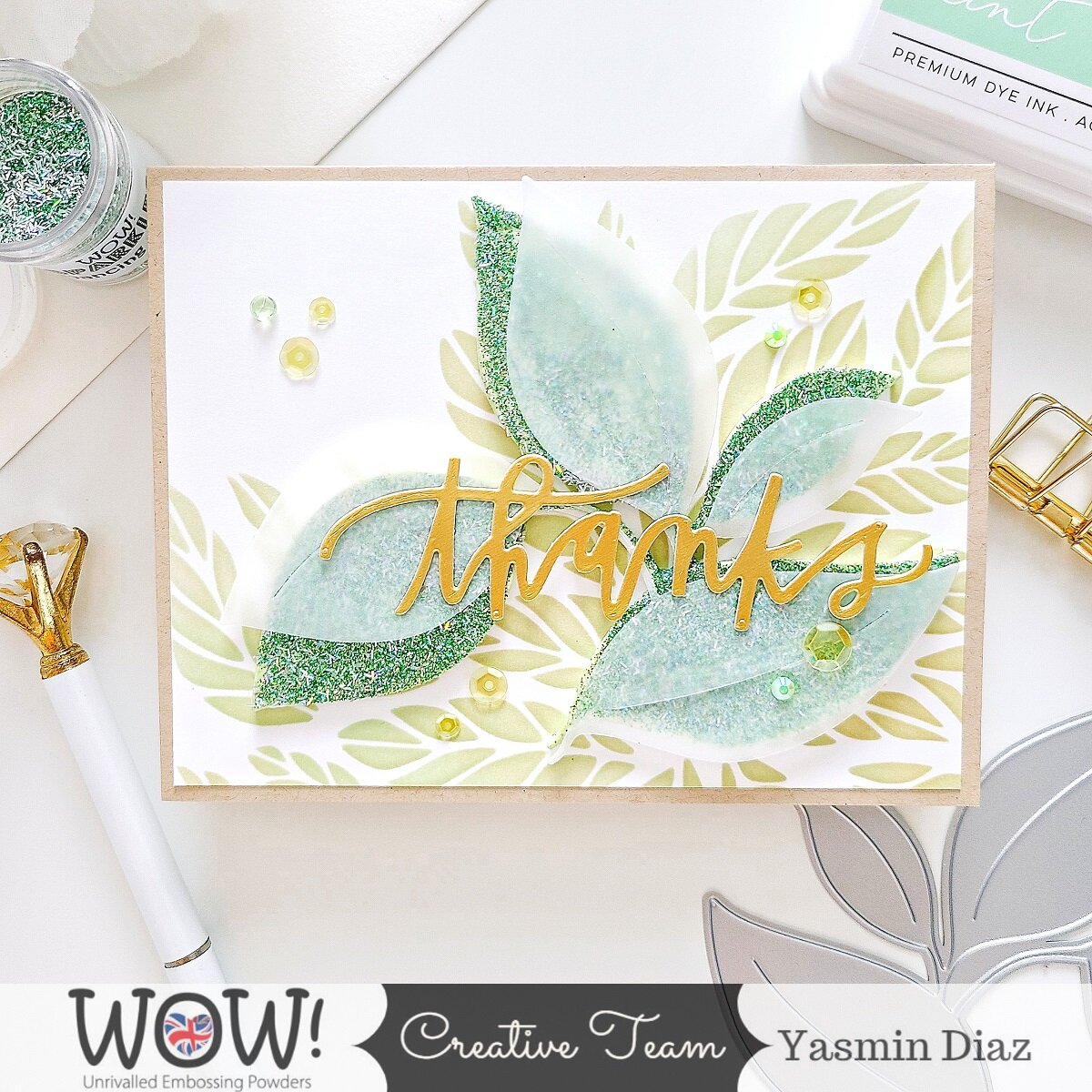 WOW! October-2020 Sparkles & Shine Challenge┃ Botanical Inspiration ...