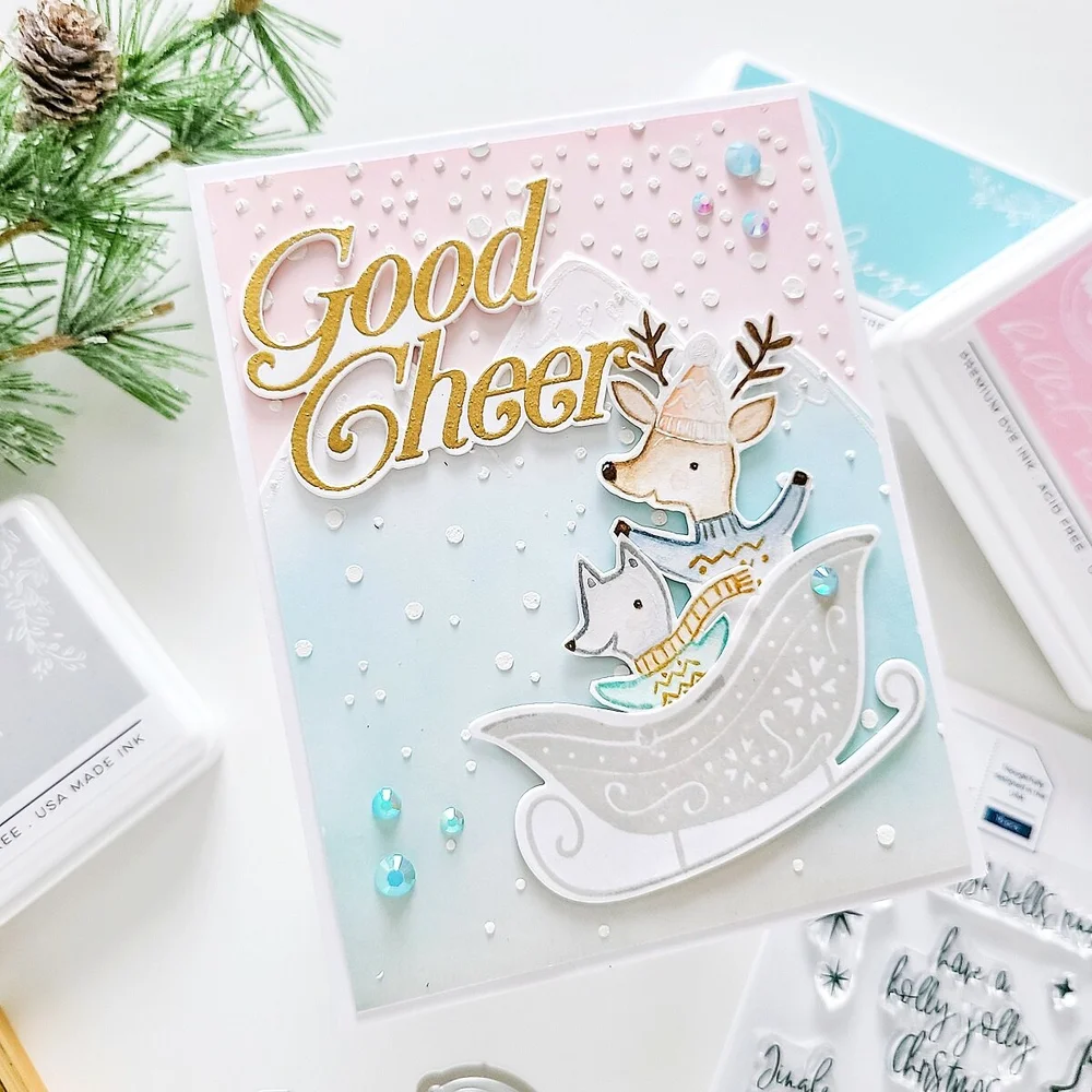 Sleigh Bells Ring┃Inspiration Card — CARDSANDCRAFTSBYYAZ