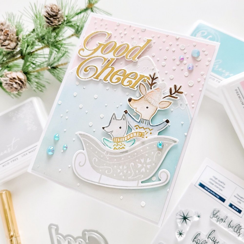 Sleigh Bells Ring┃Inspiration Card — CARDSANDCRAFTSBYYAZ