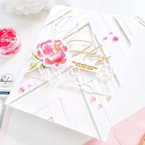 Nested Chevron Die┃Inspiration Card — CARDSANDCRAFTSBYYAZ