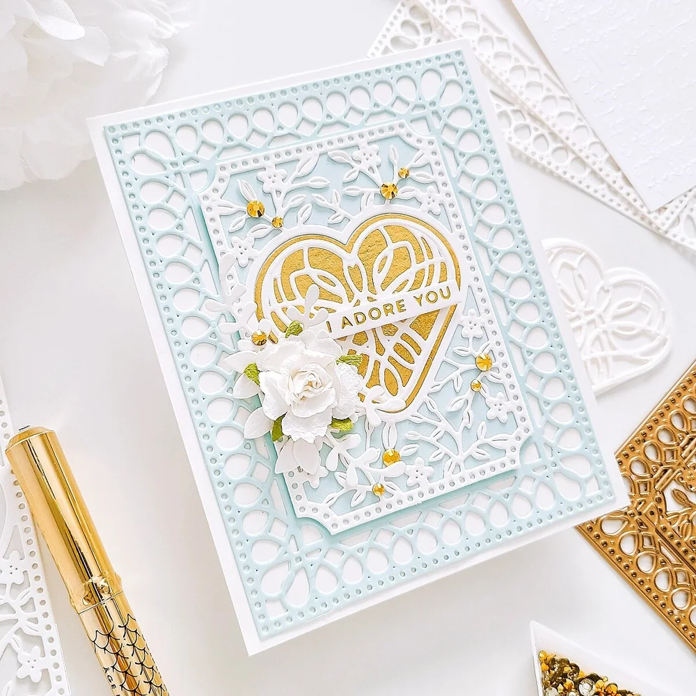 Spellbinders JAN-2021 DOM┃Inspiration Cards — CARDSANDCRAFTSBYYAZ