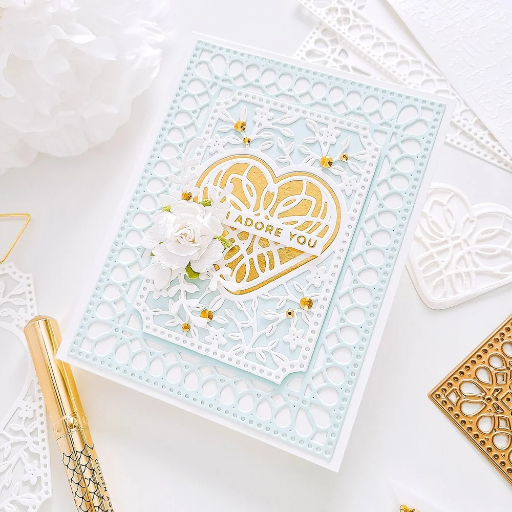 Spellbinders JAN-2021 DOM┃Inspiration Cards — CARDSANDCRAFTSBYYAZ