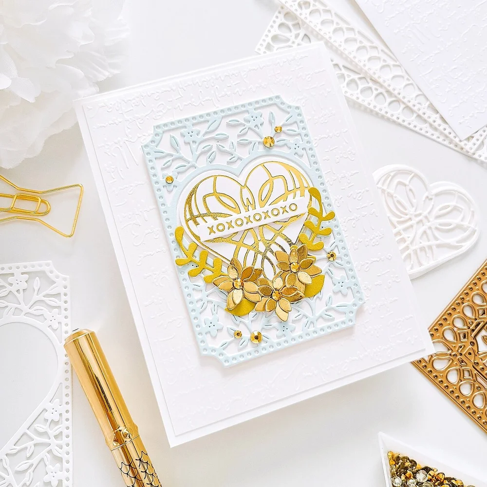 Spellbinders JAN-2021 DOM┃Inspiration Cards — CARDSANDCRAFTSBYYAZ