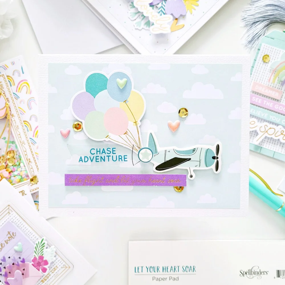 Spellbinders FEB-2021 KOM┃Inspiration Cards — CARDSANDCRAFTSBYYAZ