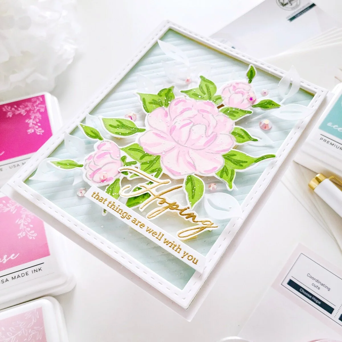 Choose Hope┃Inspiration Card — CARDSANDCRAFTSBYYAZ