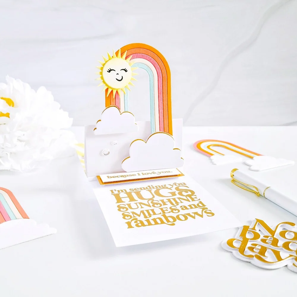 Interactive Rainbow┃Inspiration Cards — CARDSANDCRAFTSBYYAZ