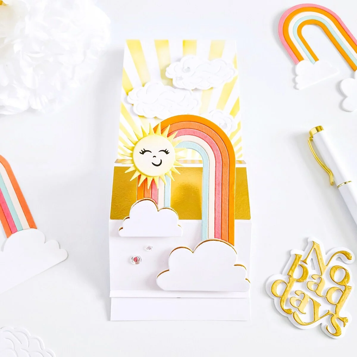 Interactive Rainbow┃Inspiration Cards — CARDSANDCRAFTSBYYAZ