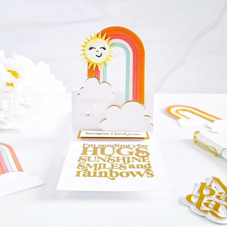 Interactive Rainbow┃Inspiration Cards — CARDSANDCRAFTSBYYAZ