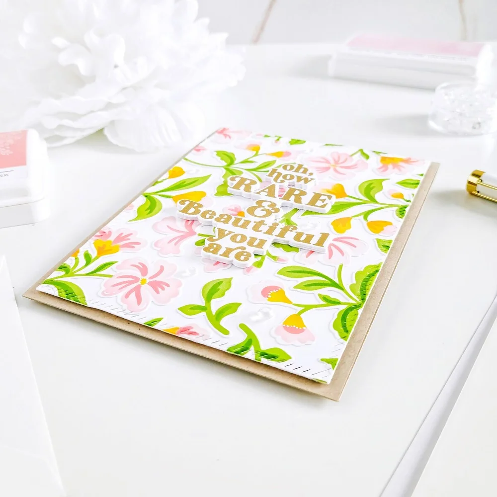 Be Strong┃Inspiration Card — CARDSANDCRAFTSBYYAZ