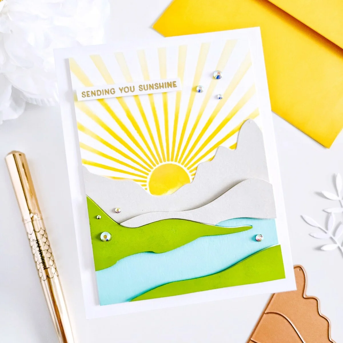 Spellbinders JUN-2021 DOM┃Inspiration Card — CARDSANDCRAFTSBYYAZ