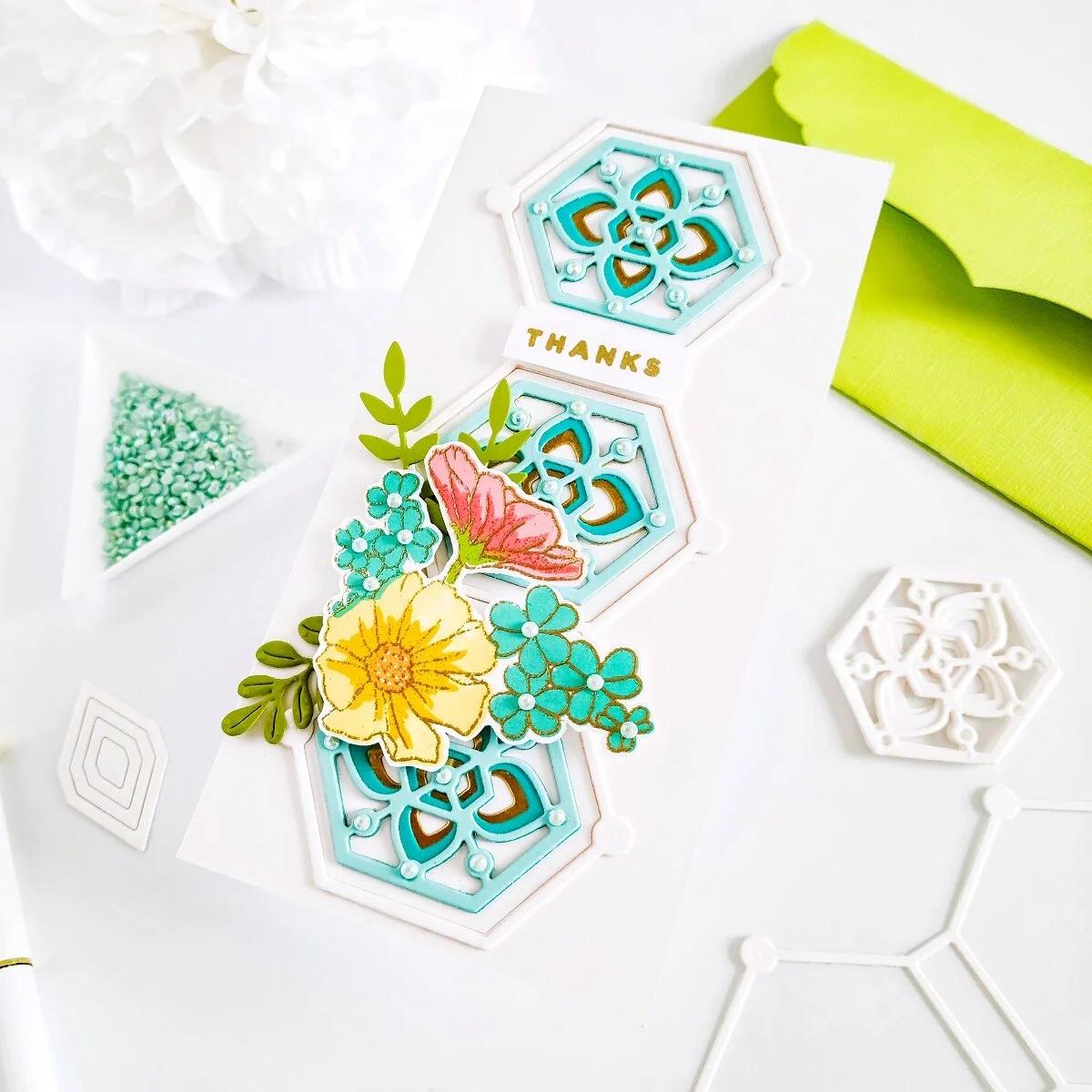 Spellbinders AUG-2021 DOM┃Inspiration Card — CARDSANDCRAFTSBYYAZ