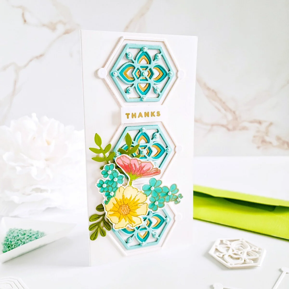 Spellbinders AUG-2021 DOM┃Inspiration Card — CARDSANDCRAFTSBYYAZ