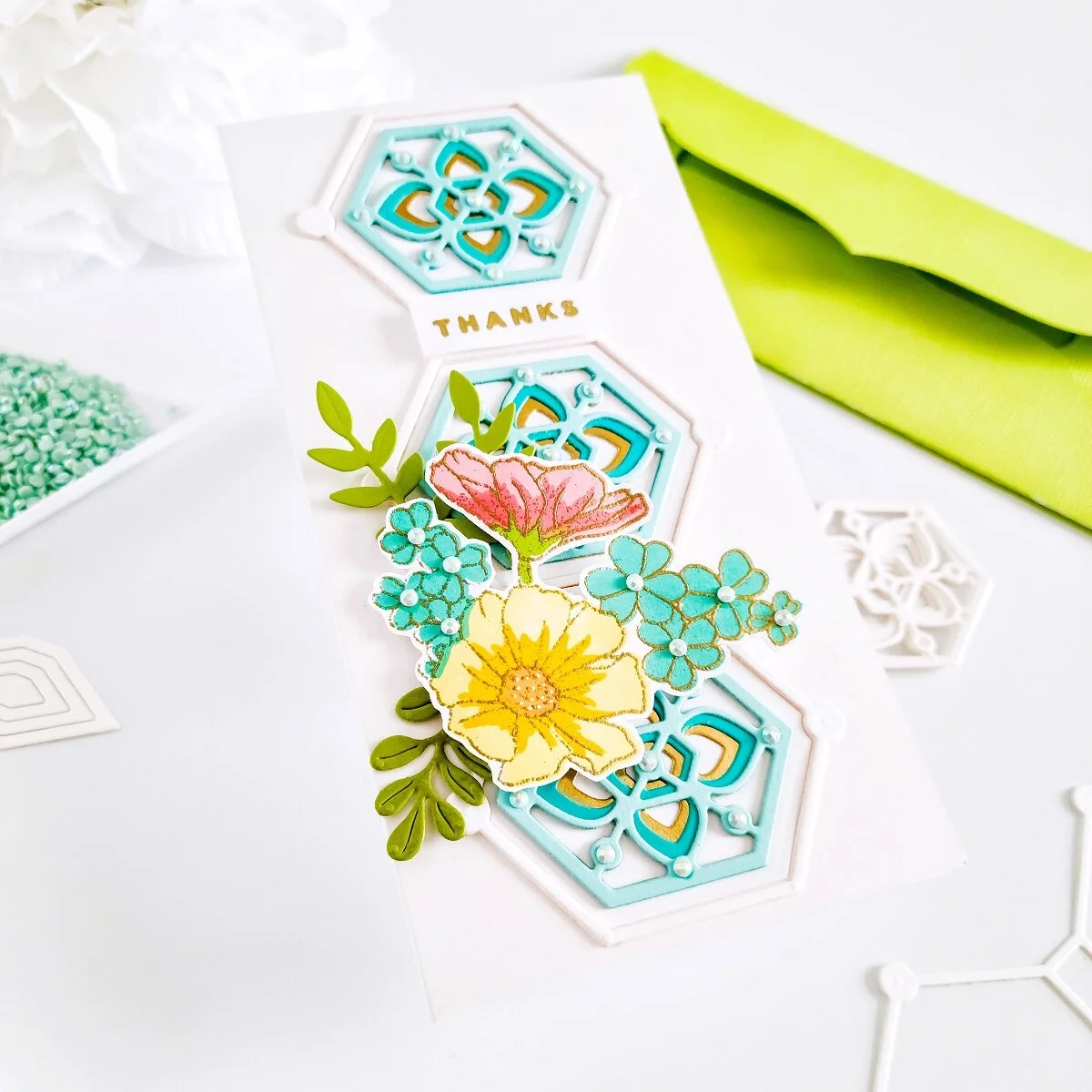 Spellbinders AUG-2021 DOM┃Inspiration Card — CARDSANDCRAFTSBYYAZ