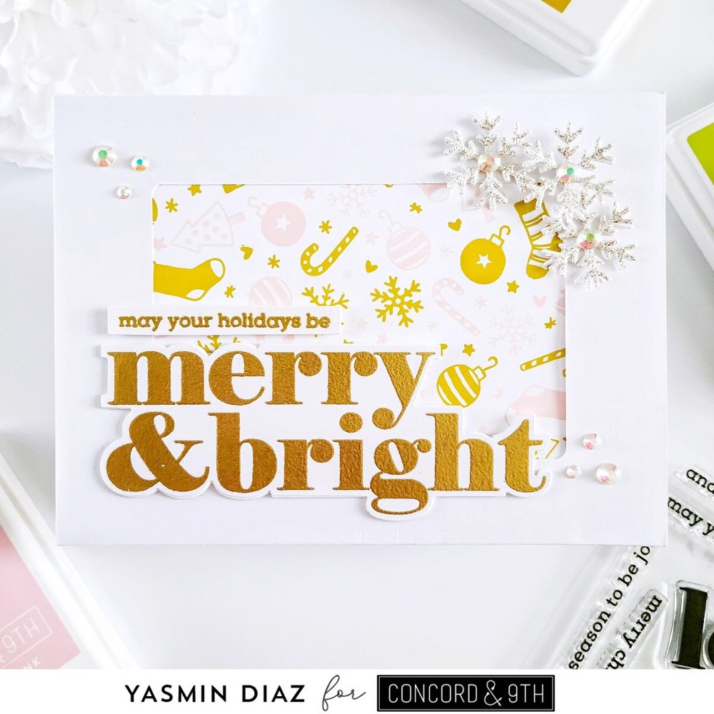 Concord & 9th Happy Festives┃Inspiration Cards — CARDSANDCRAFTSBYYAZ