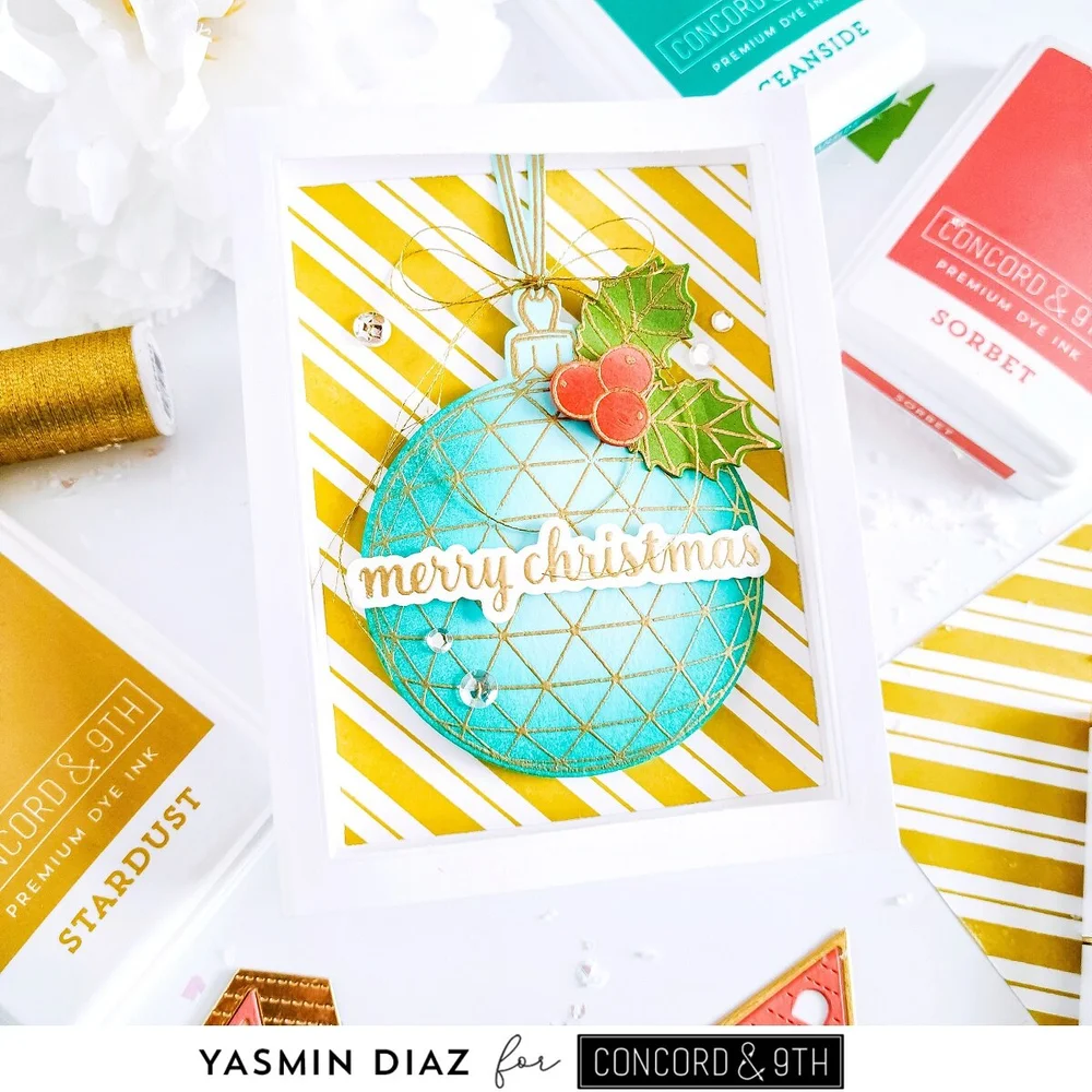 Concord & 9th Merry Christmas┃Inspiration Cards — CARDSANDCRAFTSBYYAZ