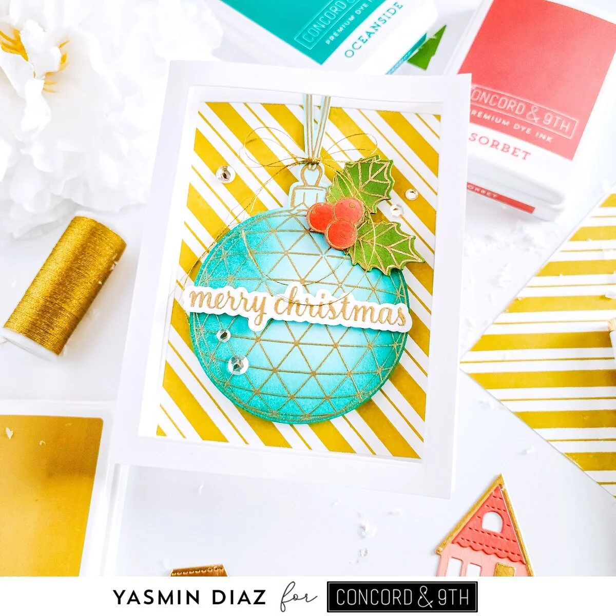 Concord & 9th Merry Christmas┃Inspiration Cards — CARDSANDCRAFTSBYYAZ
