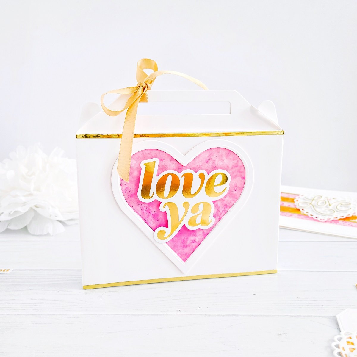 Valentine's Day┃Inspiration Card & Gift Box — CARDSANDCRAFTSBYYAZ