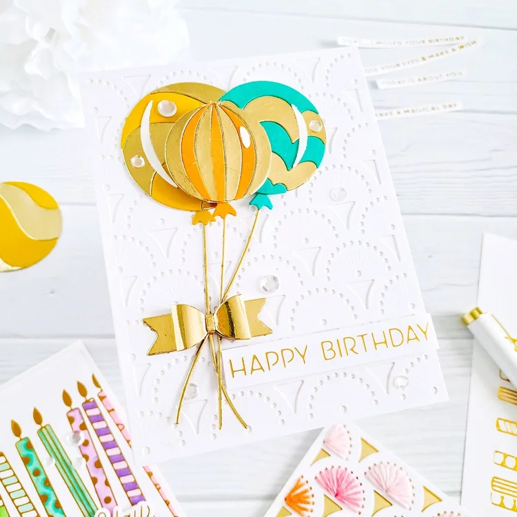Spellbinders Birthday Celebrations Collection┃Inspiration Cards ...