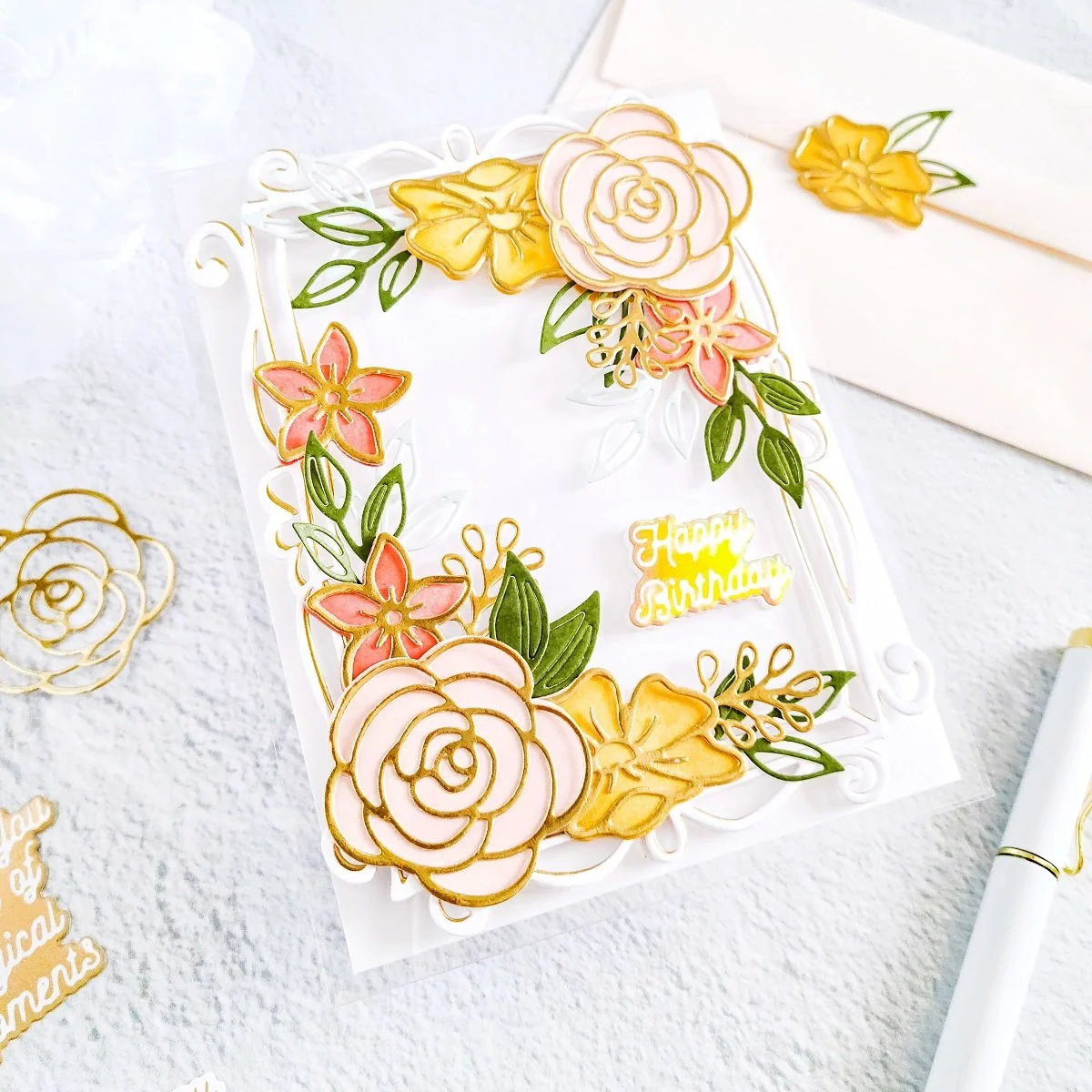 Spellbinders DEC-2021 DOM┃Inspiration Card — CARDSANDCRAFTSBYYAZ