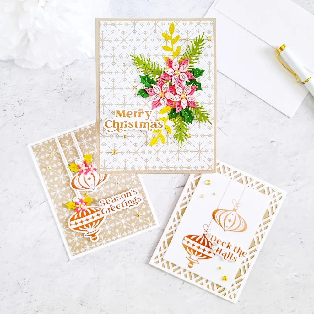 Spellbinders Joyful Christmas Collection┃Inspiration Cards ...