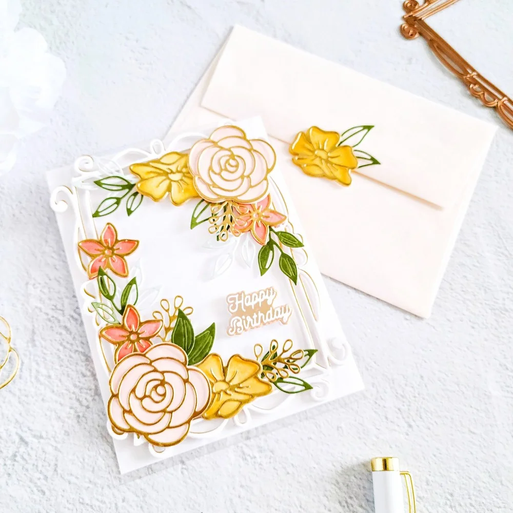 Spellbinders DEC-2021 DOM┃Inspiration Card — CARDSANDCRAFTSBYYAZ