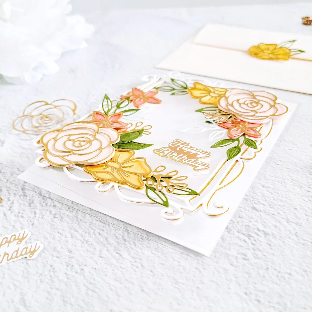 Spellbinders DEC-2021 DOM┃Inspiration Card — CARDSANDCRAFTSBYYAZ