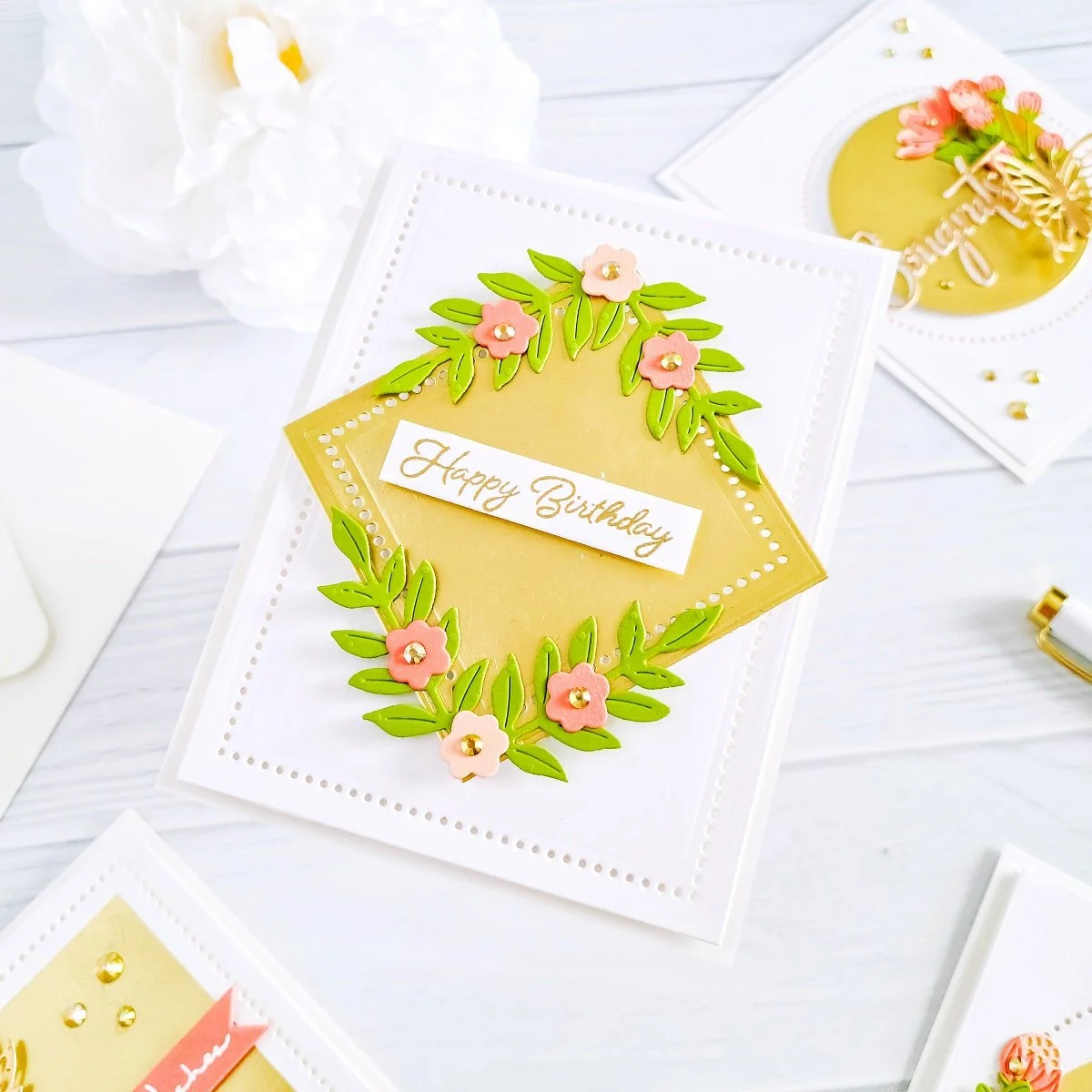 Essential Glimmer Solid Shapes Collection┃Inspiration Cards ...