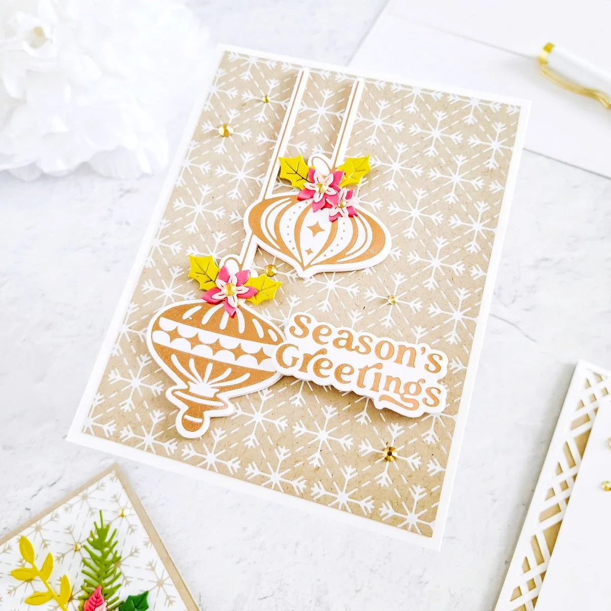 Spellbinders Joyful Christmas Collection┃Inspiration Cards ...