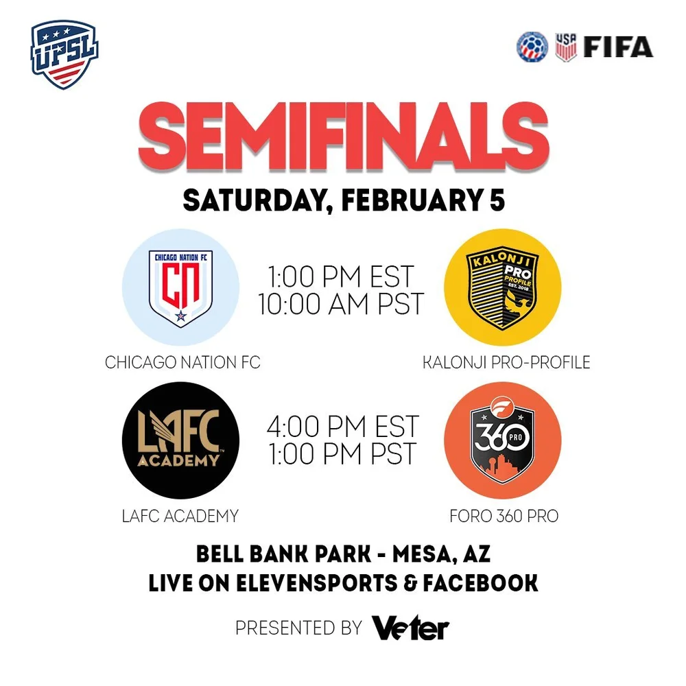 UPSL Semifinal Preview — Protagonist Soccer