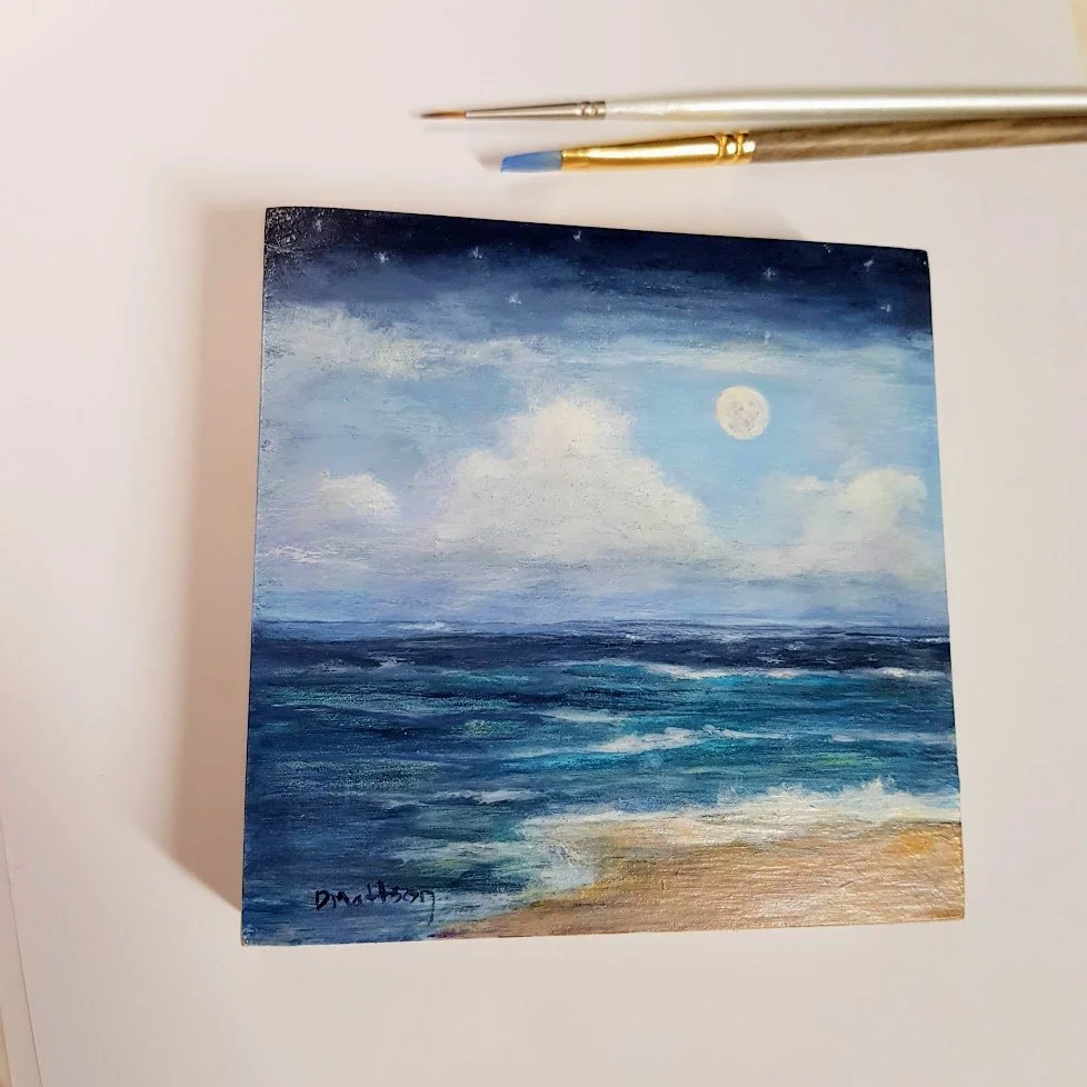 Original paintings by Australian artist, art by Deborah Mattson, hand ...