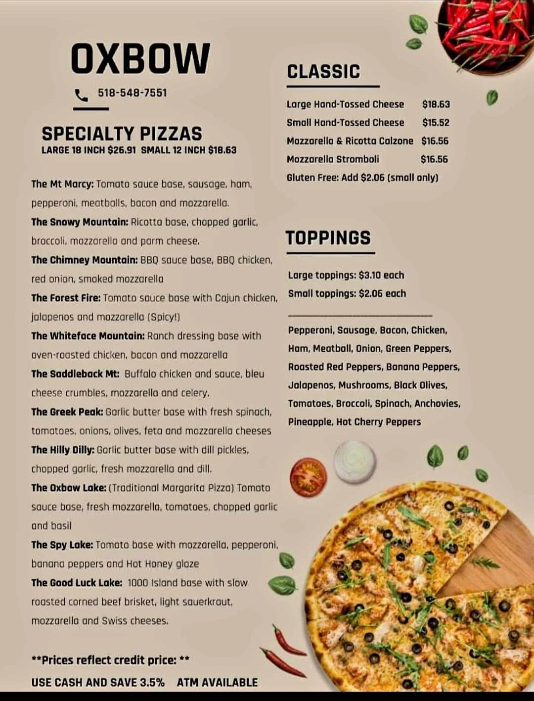 MENU — #itsbetteratthebow