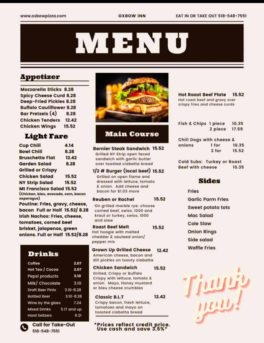 MENU — #itsbetteratthebow