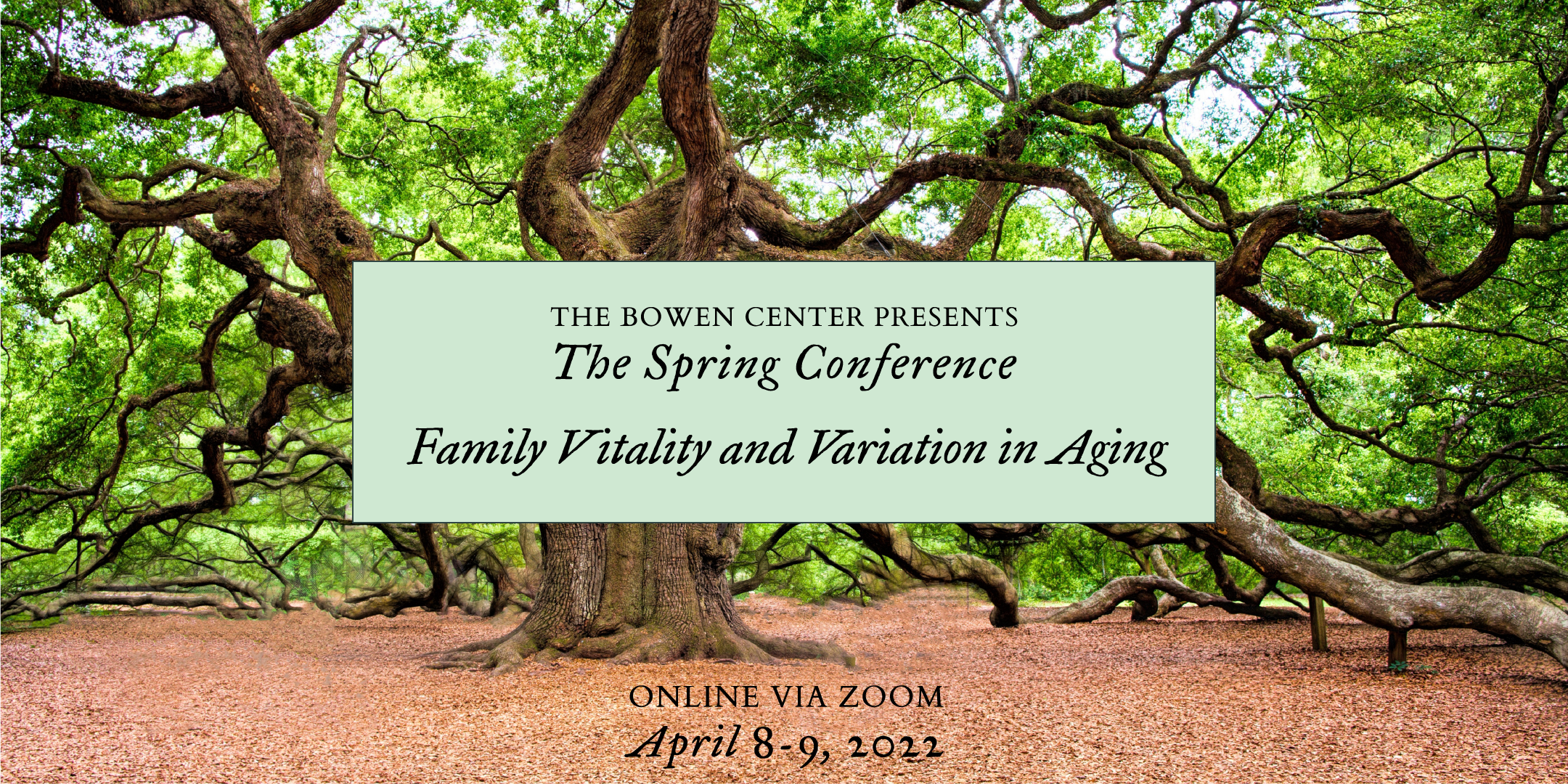 Spring Conference 2022 — The Bowen Center for the Study of the Family