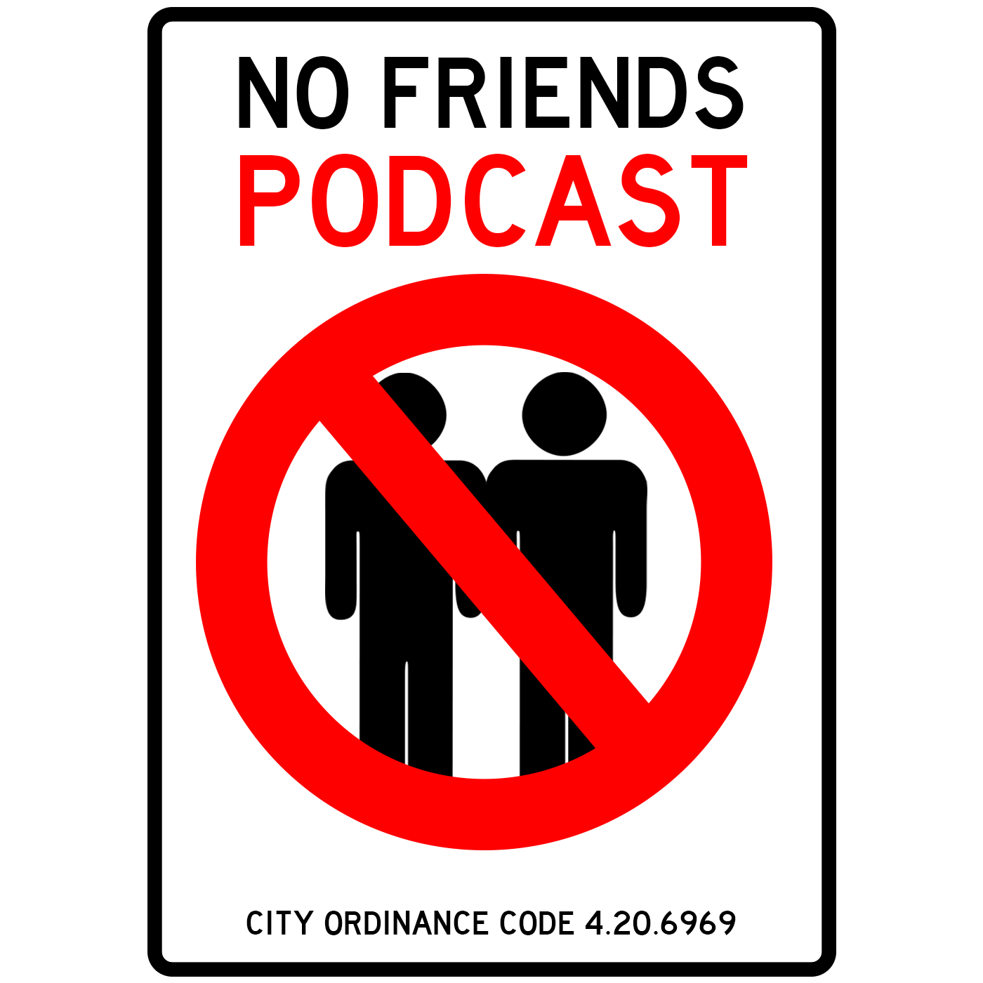 No Friends Logo