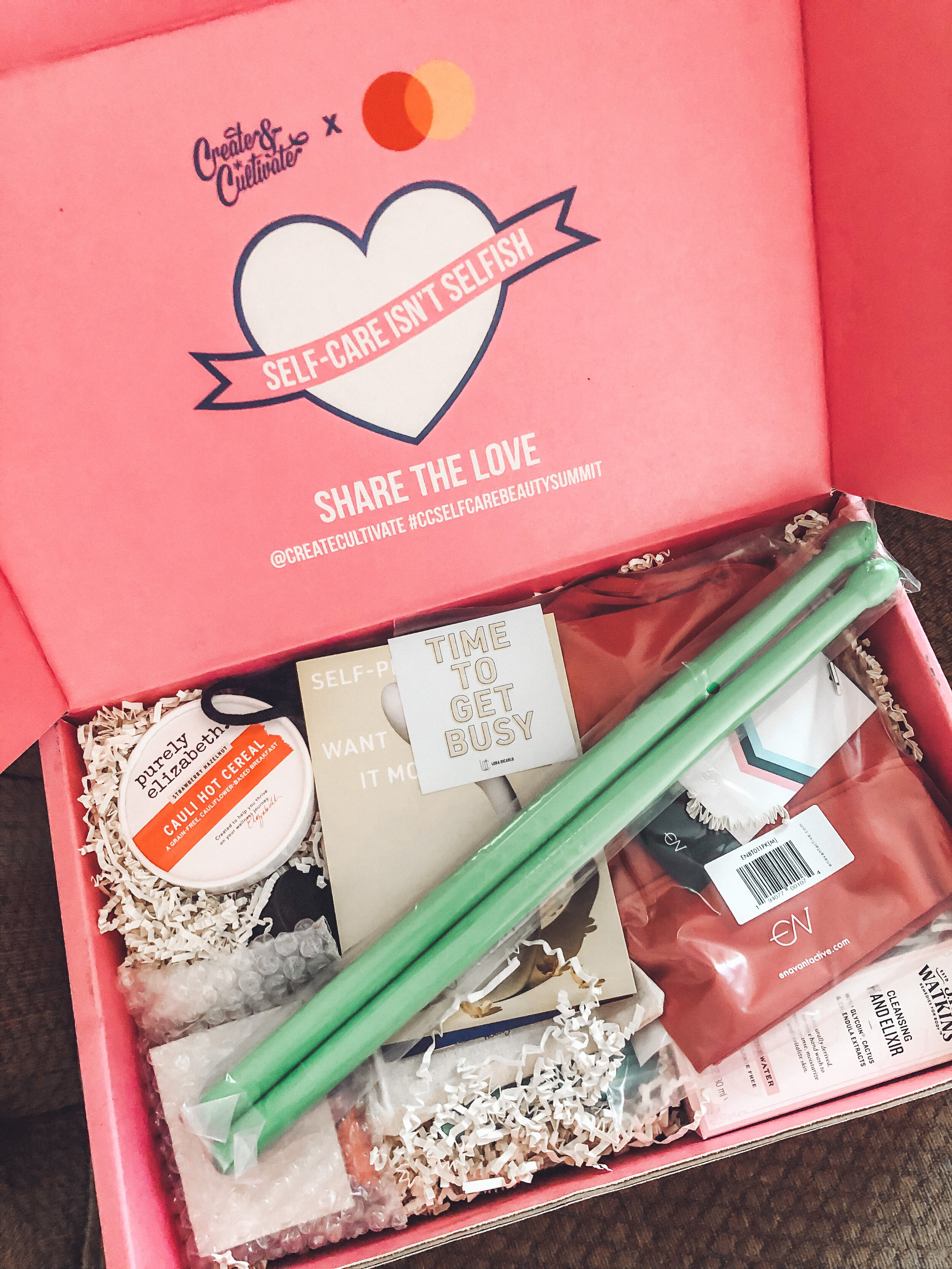 Create & Cultivate Beauty Summit Gift Box - Peak Inside! — Kristen Kunk ...