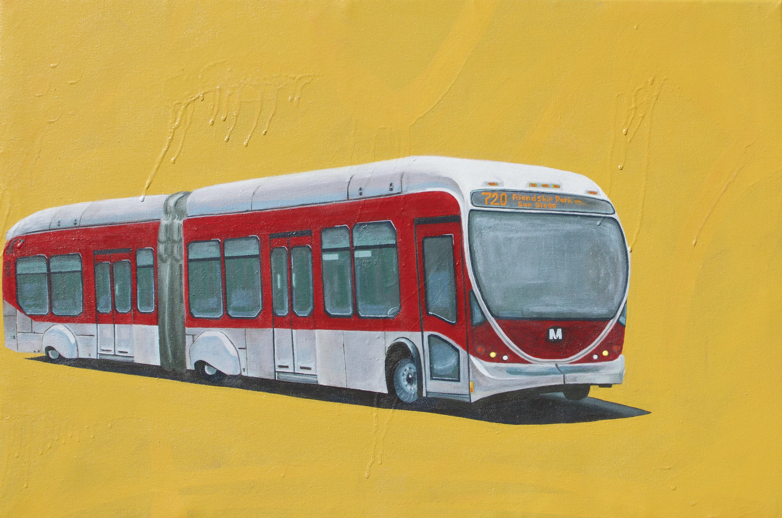 Metro Bus Drawing