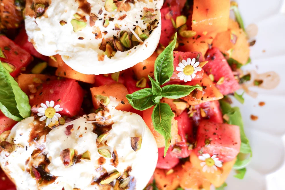 A Refreshing and Delicious Melon Burrata Salad Recipe — Amanda Warren