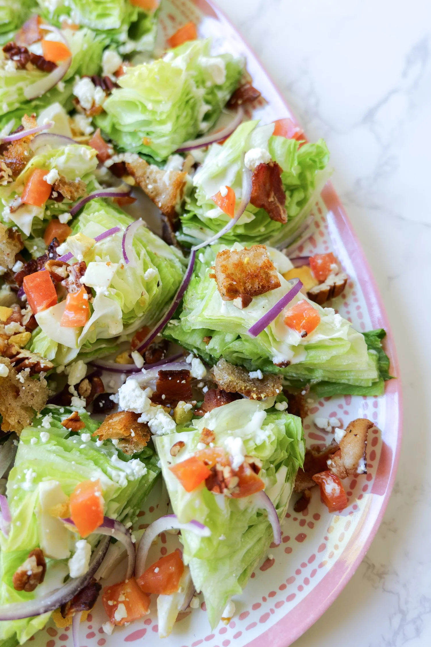 The Fully Loaded Iceberg Wedge Salad — Amanda Warren