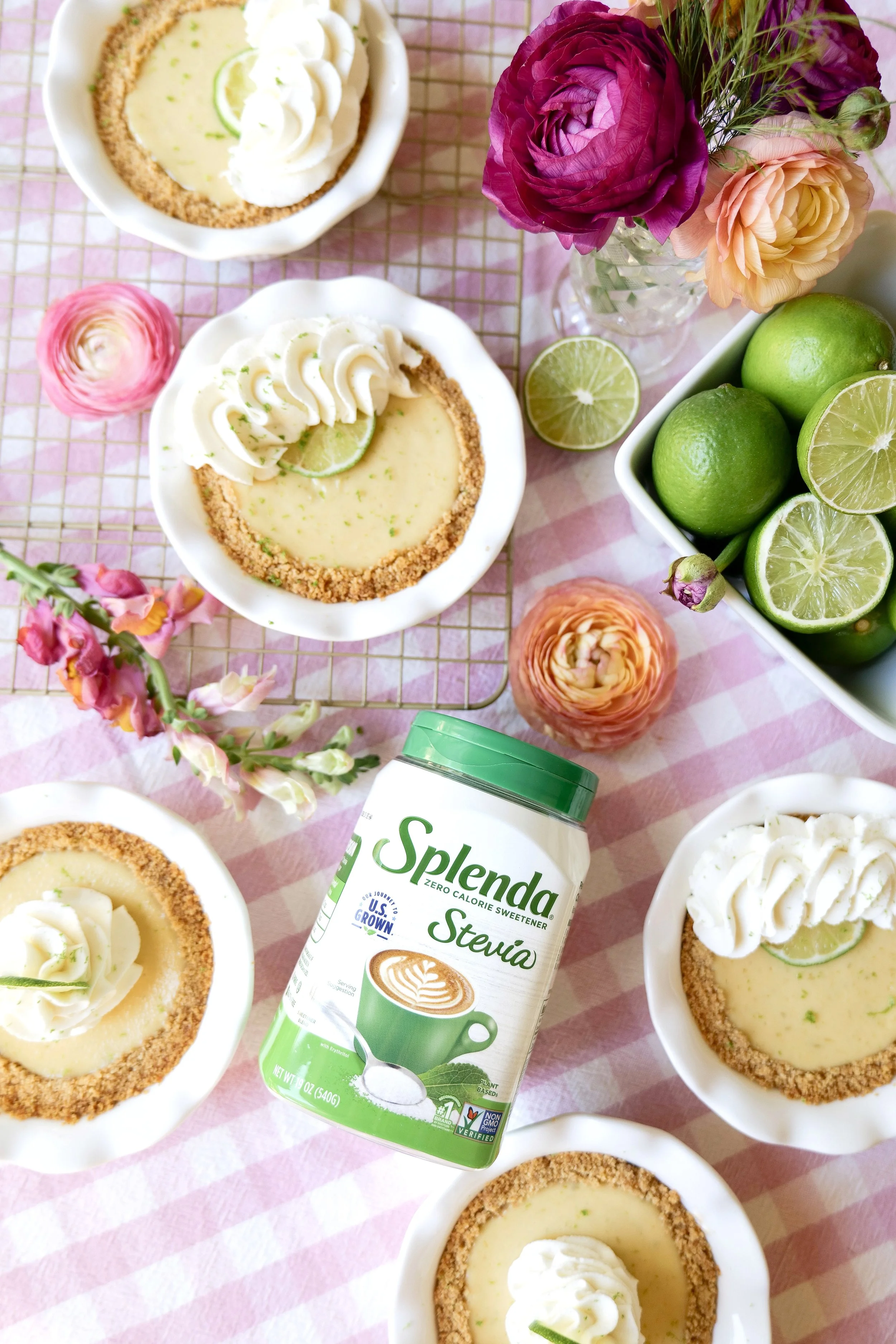 A Deliciously Sweet Treat: Mini Key Lime Pies with Splenda — Amanda Warren