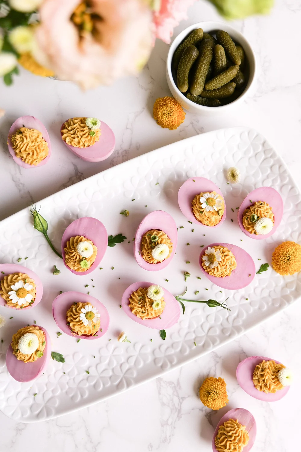 Deliciously Different: Pink Deviled Eggs to Spruce Up Your Easter ...