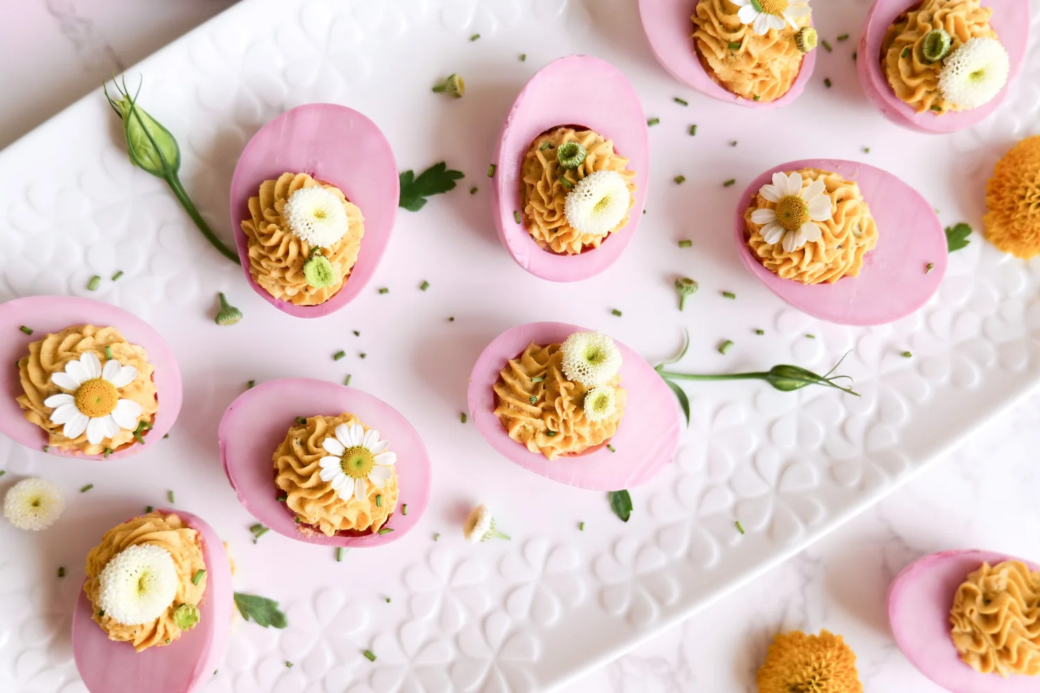Deliciously Different: Pink Deviled Eggs to Spruce Up Your Easter ...