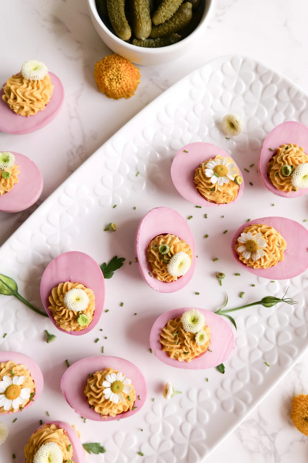 Deliciously Different: Pink Deviled Eggs to Spruce Up Your Easter ...